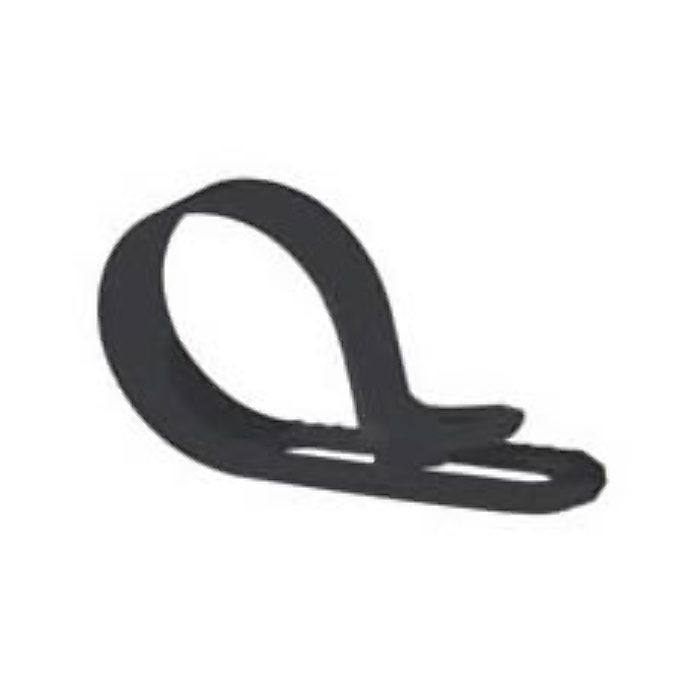 Black Nylon P Cable Clips for 9-14mm diameter cable (Pack of 25) - 0 ...