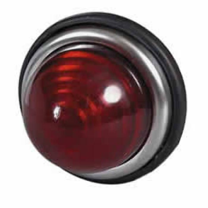 Mini Stop/Tail Lamp - 72mm diameter, 12V 21/5W Bulb - Each - 0-161-00 ...