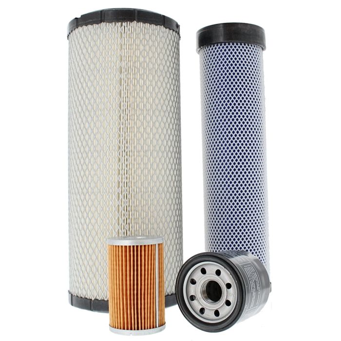 Filter Service Kit for Kubota KX121-3 Mini Digger/Excavator | L&S Engineers
