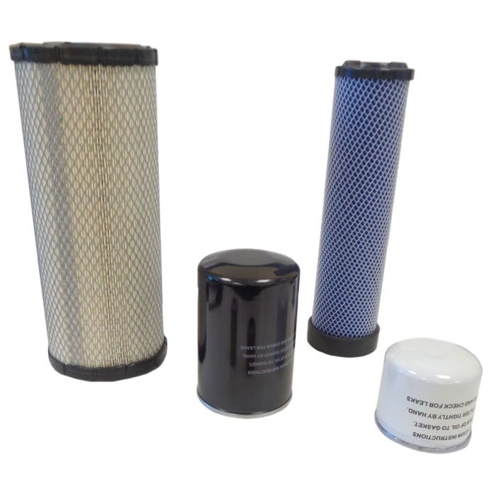 Filter Service Kit for Kubota U50-3 (V2203MEBH) 2006- Mini Excavators ...