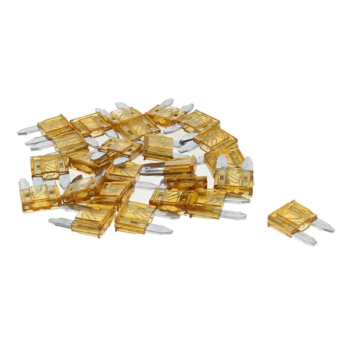 Mini Blade Fuses, Beige 5 Amp, Pack of 25 | L&S Engineers