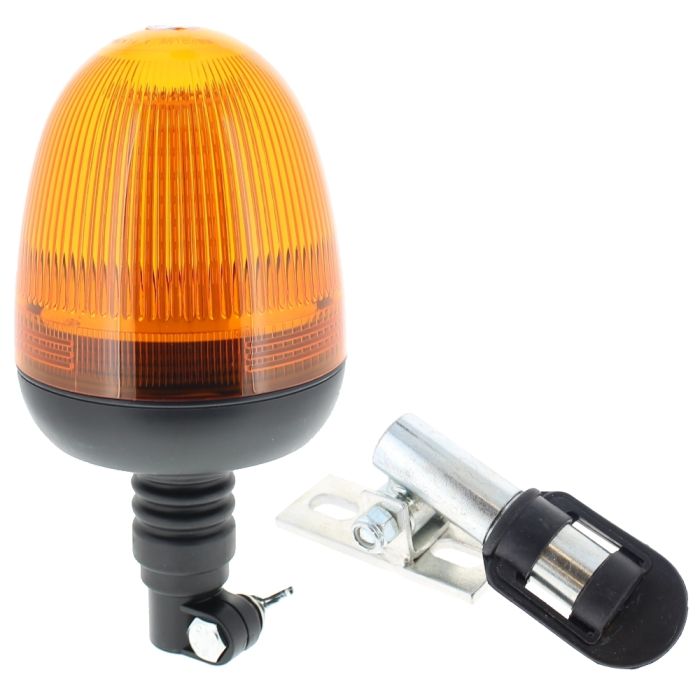 Amber Beacon and Folding Spigot Mount | L&S Engineers