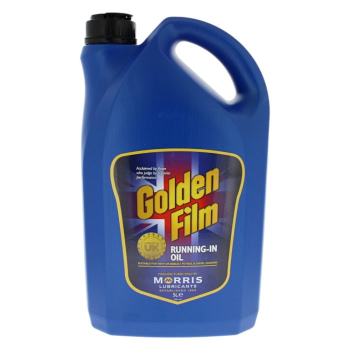 Morris Premium SAE 30 Golden Film Running In Oil - 5 Litres | L&S Engineers