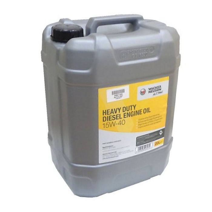 Wacker Heavy Duty Diesel Engine Oil 15W40 (20 Litre) | L&S Engineers
