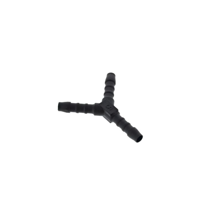 Black 5mm Plastic Y-Piece Hose Joiner/Pipe Connector | L&S Engineers