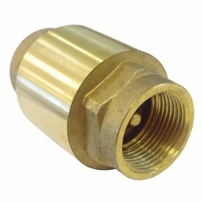Brass Non Return Valve 1" Female/Female Fittings | L&S Engineers