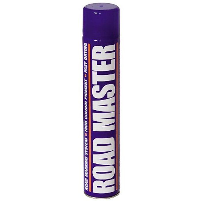 Permanent Line Marking Spray, Colour: Red, Aerosol Line Markers 750ml ...