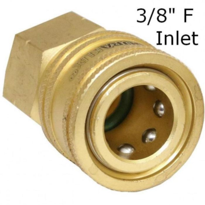 Msq Duraklix H.P. Qr Female Coupling 3/8"F - B14.9190 - V-TUF Pressure ...