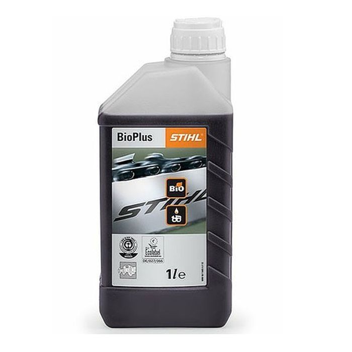 BioPlus Chain Oil 1L for Stihl Chainsaws - 0781 516 3001 | L&S Engineers