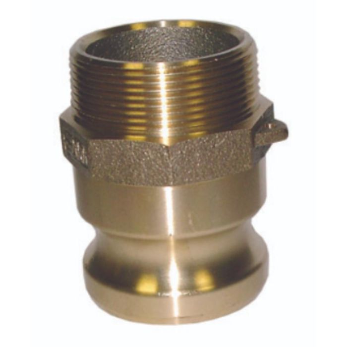 3" Type F Camlock X BSPT Male Brass | L&S Engineers