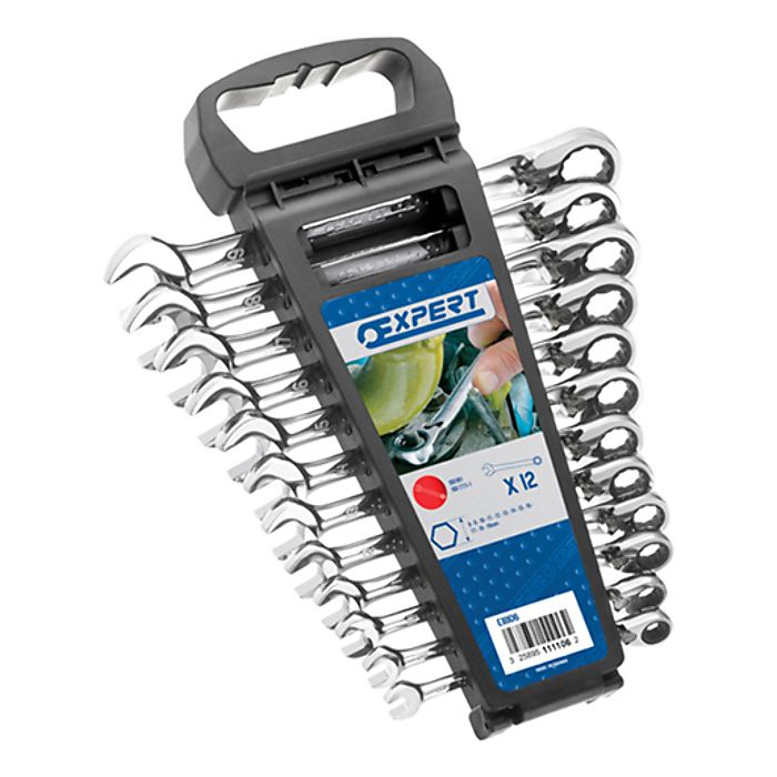 Ratchet Combination Spanner Set of 12 by Britool - E111106 | L&S Engineers