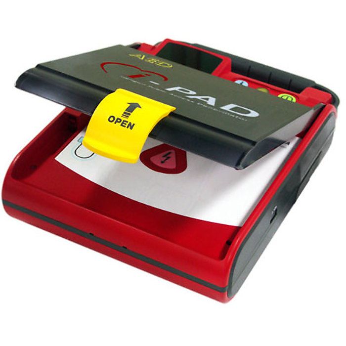 NF 1200 I-Pad Fully Auto Defibrillator Records 1 Rescue Attempt & ECG ...