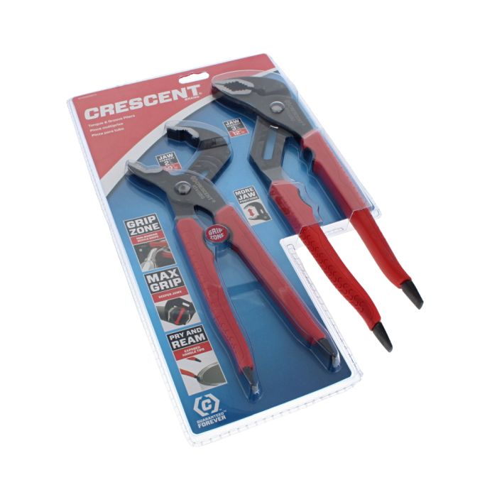 Crescent Super Grip Tongue & Groove Plier 2 Piece Set (254mm & 305mm ...