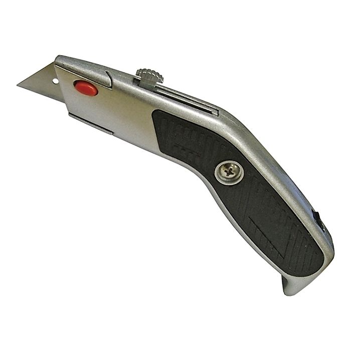Trimming Knife Angled Head Retractable Blade by Faithfull | L&S Engineers