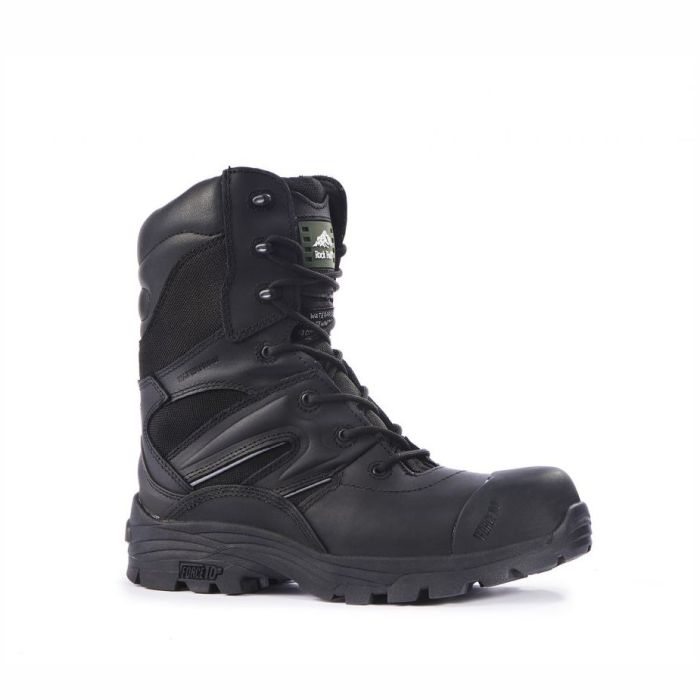 Rock fall Titanium High Leg Waterproof Safety Boot Black RF4500 UK Size ...
