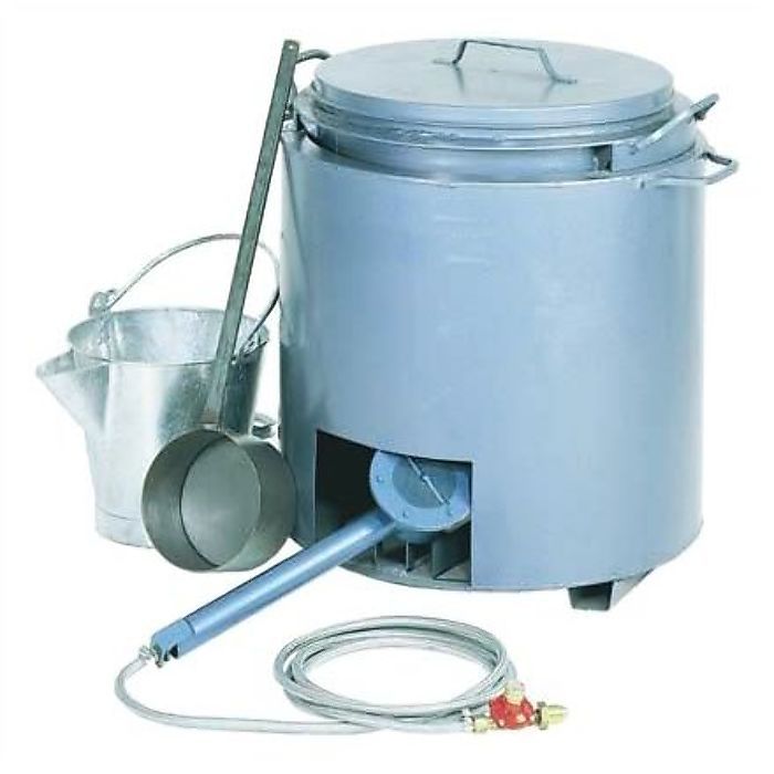 15 Gallon Tar Boiler Kit - Complete with Burner, Armoured Hose, 0-4 Bar ...