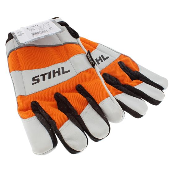 Stihl Large Cut-Resistant Gloves - Cow Leather Class 1 Protection ...