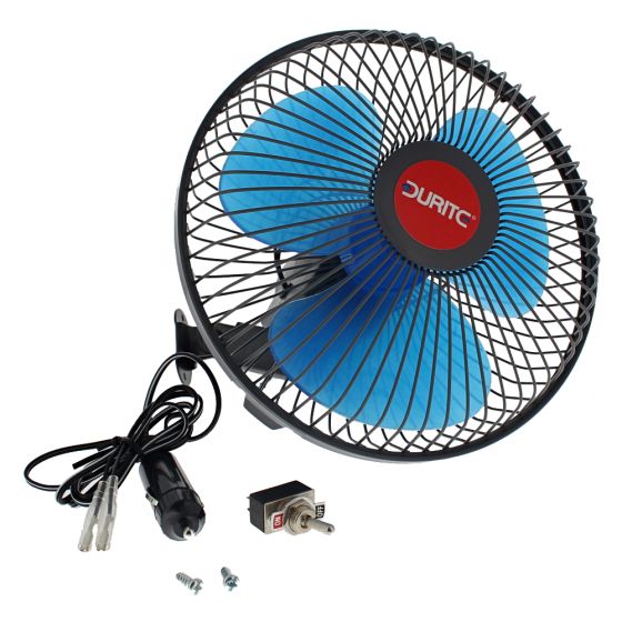 Durite High Quality 24V 8" Oscillating Fan | L&S
