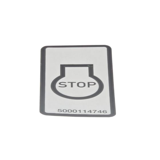 Identification Sticker for Wacker Neuson BS50-2, BS60-2 Rammers | L&S