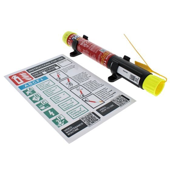 Fire Safety Stick Starter Kit with Sticker- 50 Seconds | L&S Engineers
