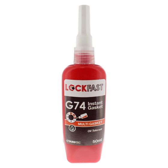 G74 Orange Multipurpose Instant Gasket Maker - 50ml - Replaces Loctite ...