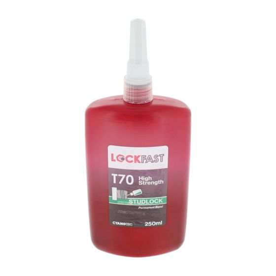 High Strength Threadlocker 250ml - Lockfast T70, Alternative to Loctite ...