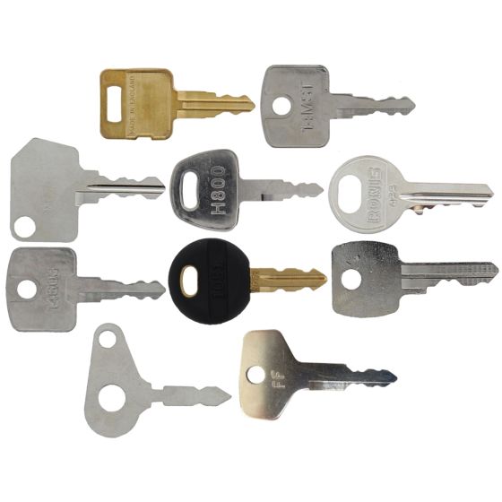 10 Popular Assorted Plant Keys for Various Engines and Heavy Plant ...