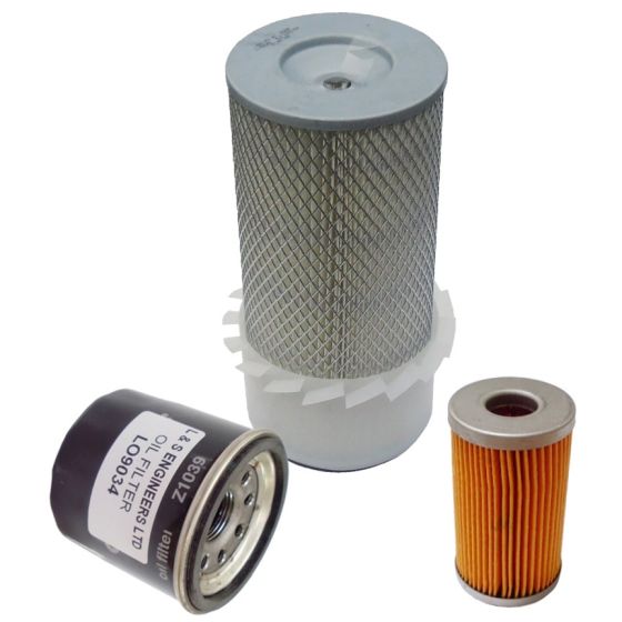Filter Replacement Kit for Yanmar B27 Digger - Service Consumable | L&S