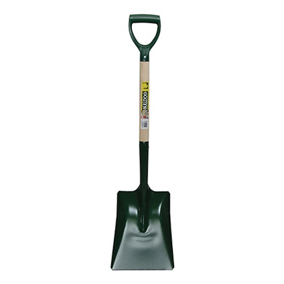 Plastic D Grip Handle Square Shovel No.2PD 2SM2T by Bulldog - 2SM2PD | L&S