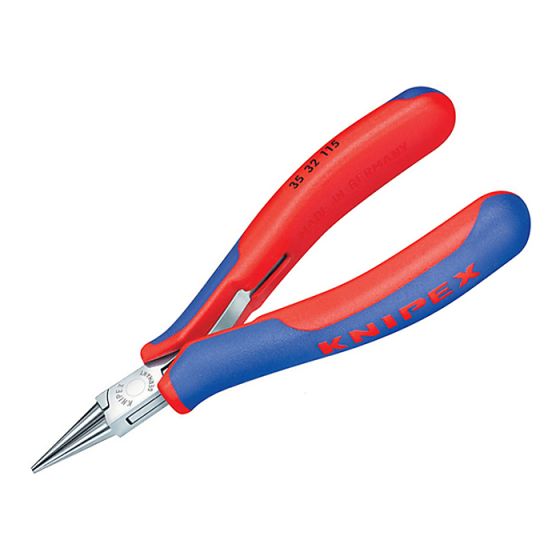 Electronics Round Jaw Pliers Multi Component Grip 115mm by Knipex - 35 ...