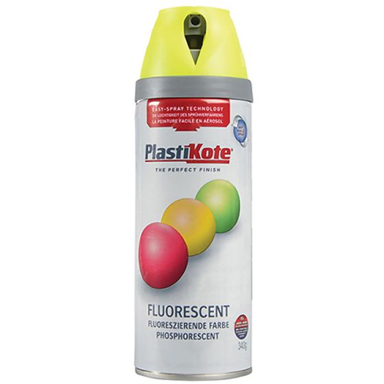 Neon Spray 400ml for Plasti-kote Safety and Craft Projects | L&S