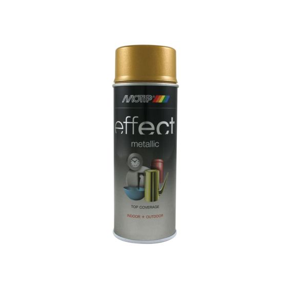 Deco Effect Metallic Spray Paint Gold 400ml | L&S