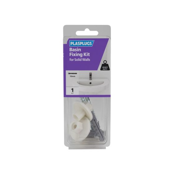 Basin Fixing Kit for Solid Walls | L&S