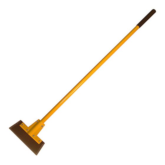 Fibreglass Handle Floor Scraper 200mm (8in) by Roughneck - 64-390 | L&S