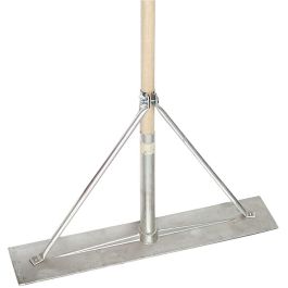 Tar Spreader/Spazzle, Metal Head, Wooden Handle: 610mm x 100mm | L&S