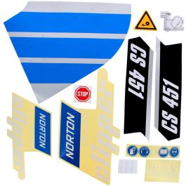 Sticker Kit For Clipper CS451 Diesel Engine - 510131238 | L&S