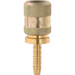 PCL 12v1 Screw-On Connector, Open End, 6.35mm (1/4) I/D Hose Tail ...