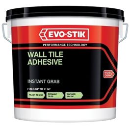 Instant Grab Wall Tile Adhesive 10 Litre by Evo-Stik - 30812629 | L&S