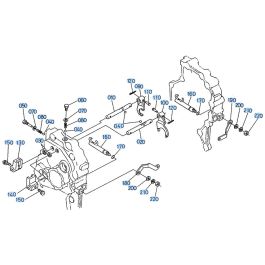 Steering Rod Lever Assembly for Kubota AD70 Tiller | L&S