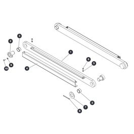 Centering Bar Top for Skyjack SJ9233 RT Scissor Lift | L&S