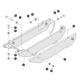 Drive Shaft Guard & Counterweight for Skyjack SJ9664 RT Scissor Lift | L&S