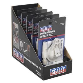 Windscreen Repair Kit Display Box of 5 Sealey Part No. WK01DB | L&S