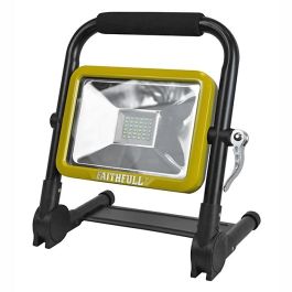 Rechargeable LED Folding Worklight 20 Watt c/w USB Outlet - Faithfull | L&S