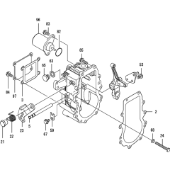 Yanmar 3TNV88-XWA2 Engine Parts | Yanmar TNV Engine Series Parts ...