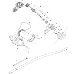 Makita DUR189 Cordless Trimmer Parts | Makita Electric Trimmer Parts ...