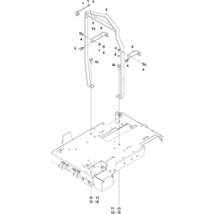 Husqvarna FS3500 G Floor Saw Parts | Husqvarna Diesel/Petrol Floor Saw ...