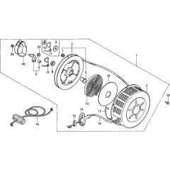 Honda G400K1 Engine Parts | Honda G400 Engines | Honda G Series Engine ...