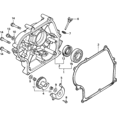 Honda G400K1 Engine Parts | Honda G400 Engines | Honda G Series Engine ...
