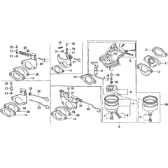 Honda G400K1 Engine Parts | Honda G400 Engines | Honda G Series Engine ...