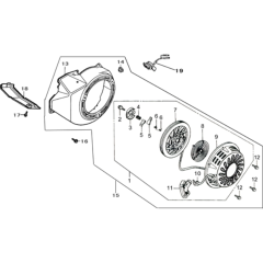 Loncin G420FD U Shaft (420cc, 12hp) Engine Parts | Loncin G-Series ...